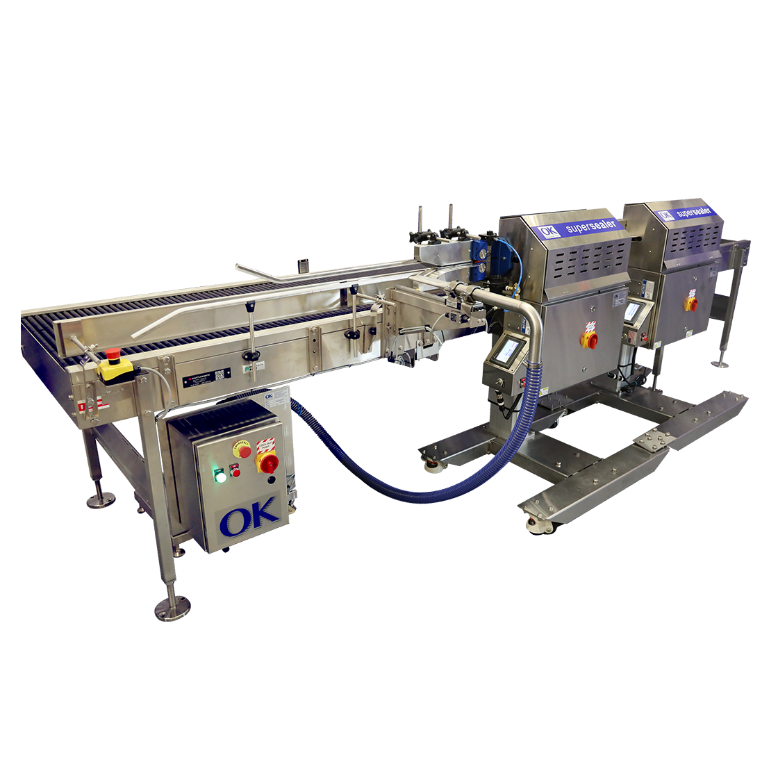 Horizontal Air Evacuation Gas Flush System - OK Sealer